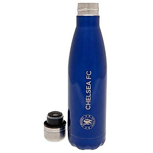 Chelsea FC Six Hour Hot Cold Bottle (17.5floz) (Blue)