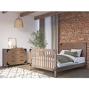 Child Craft Lucas 3 Drawer Dresser for Nursery or Bedroom, Plenty of Storage, Anti-Tip Kit Included to Prevent Tipping, Non-Toxic, Baby Safe Finish (Dusty Heather)