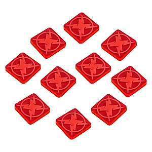 LITKO Space Fighter 2nd Edition Tokens | Compatible with Star Wars: X-Wing Miniatures Game | Pack of 10 (Ion Tokens)