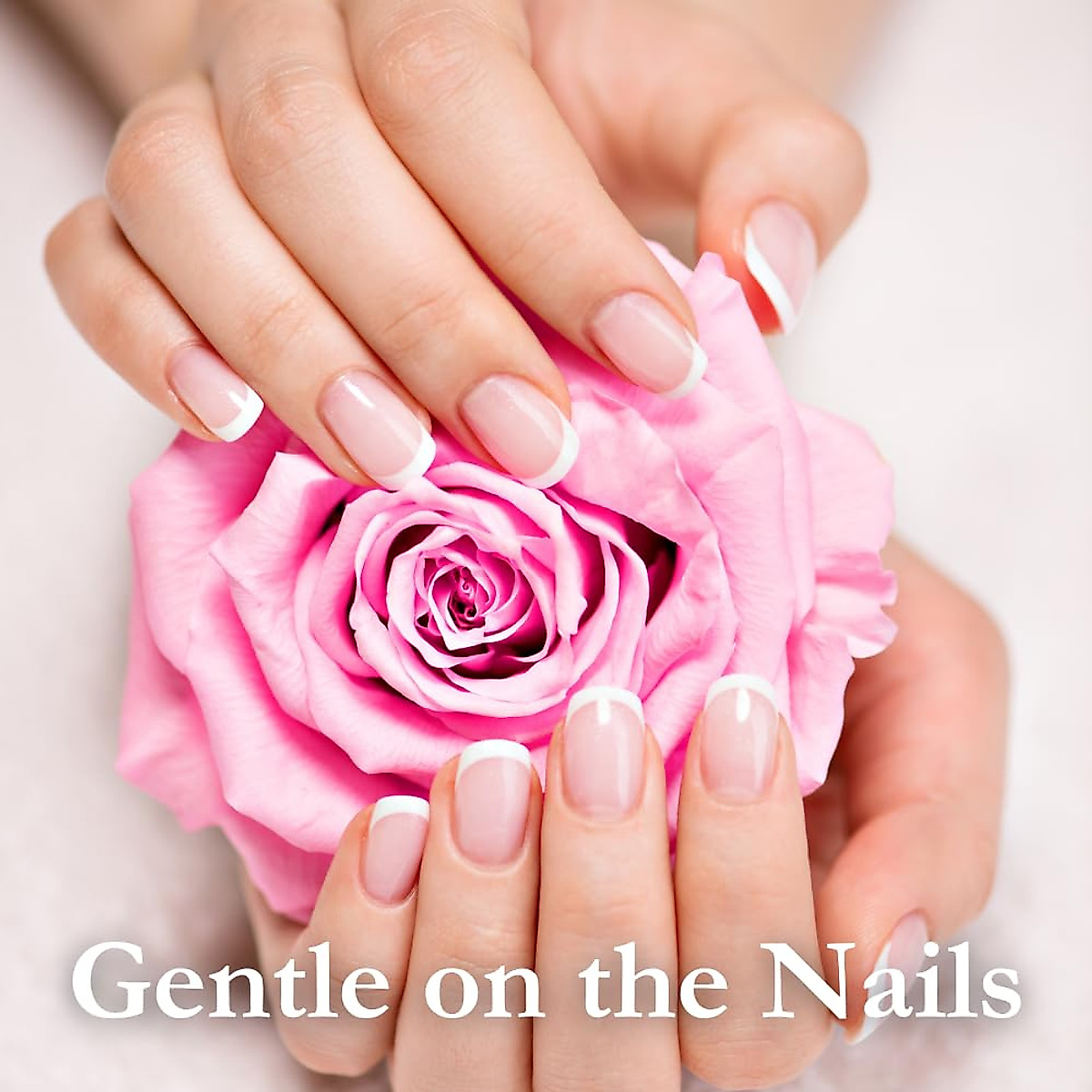 Karma Organic Nail Polish Remover with Rose Oil - Non Toxic, Vegan, Cruelty Free, Acetone free – Nails Strengthener for Fingernails – 4 fl. Oz