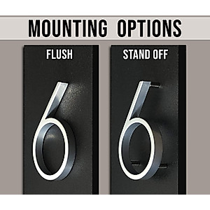 House Numbers | Address number available in Vertical and Horizontal mode | Address number | House address plaque | Personalized gift | Address sign | Modern house numbers | address sign