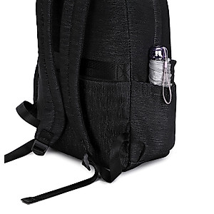 Joymoze Roomy Fashion Shimmer Cat Ears Cute School Backpack for Girl Black