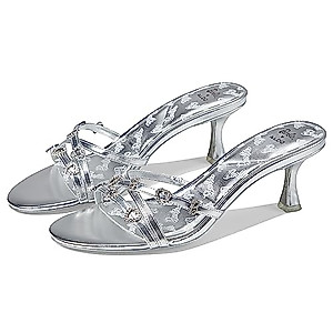 ALDO Barbie Mule Sliver 37 (US Women's 7) B (M)