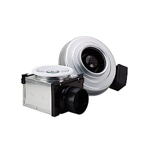 Fantech PB 110L7 110 CFM Bath Fan 7W Dimmable LED Light, Energy Star, Wet Location, 4" Duct