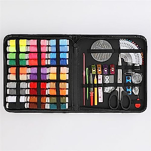 IRDFWH 30 Thread Volume Easy to Carry Home Travel Sewing Kit Sewing Repair Sewing Set Combination 112 Pieces