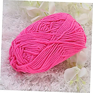 Thick Yarn for Knitting Soft Yarn for Crocheting Knitting Yarn Chunky Yarn Cotton Yarn Cotton Yarn for Crochet Knitting Accessories Roving Textured Yarn Sweater Cotton Ball