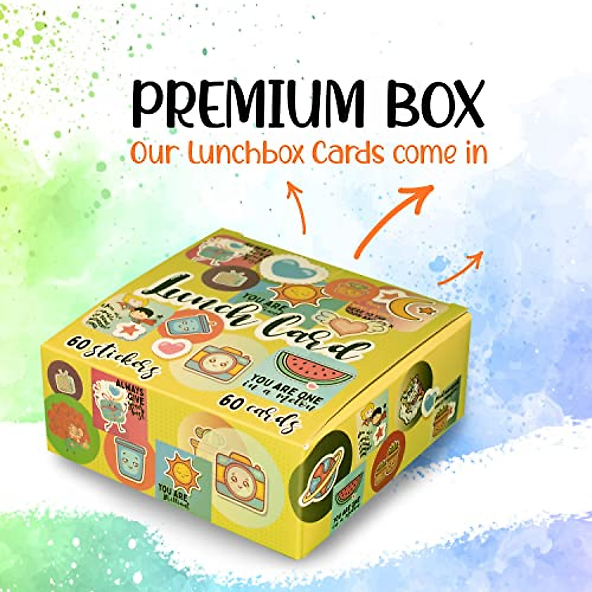 120 Cute and Fun Lunch Notes for Kids , and Stickers , Affirmation Cards for Kids , Positive Affirmations Cards for Kids , Lunch Box Notes for Kids , Cards for Kids , Notes for Lunch Boxes