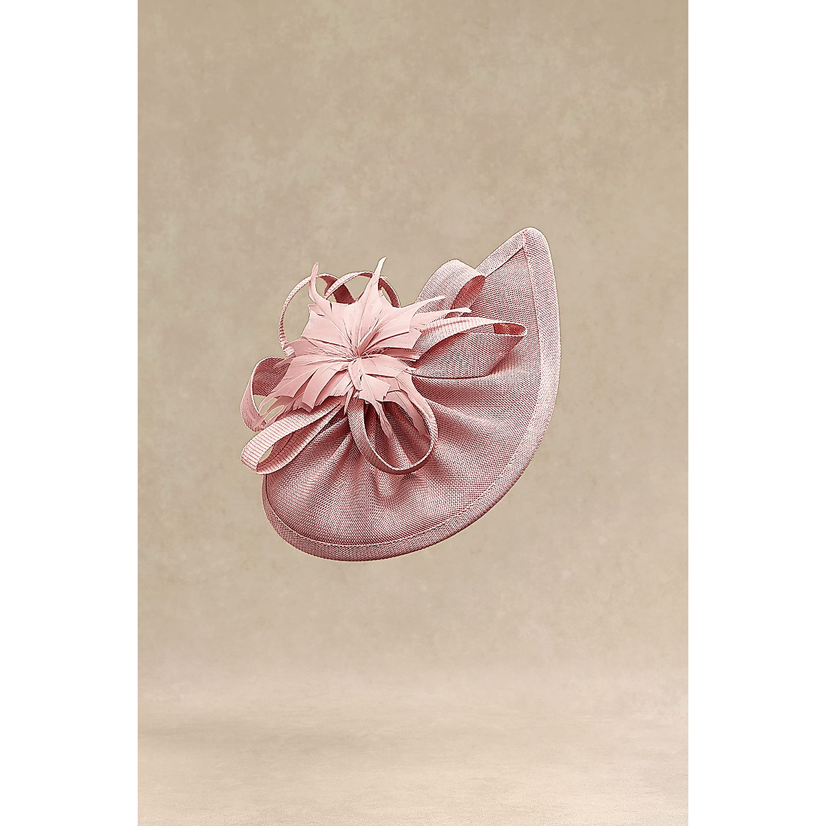 BABEYOND Tea Party Fascinator Hat for Women Kentucky Headwear Derby Pillbox Church Hat for Cocktail Wedding