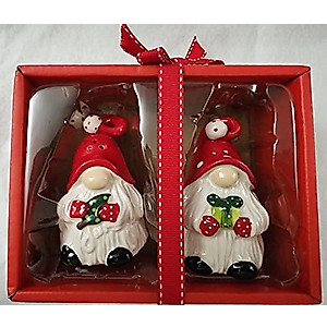 Christmas Salt and Pepper Shakers (Christmas Gnomes Set)