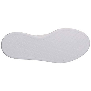 adidas Women's Advantage Tennis Shoe, White/White/Copper Metallic, 9