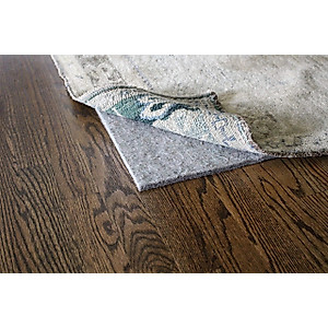 RUGPADUSA 100% Felt 9x12 Rug Pad for Hardwood Floors, 1/3 Inch Thick Cushioning - Prolong The Life of Your Rugs and Flooring, Safe for all Floors and Finishes