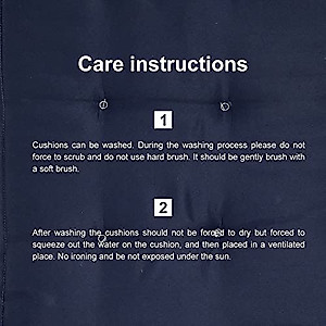 FYBOOR High Back Chair Cushions, Rocking Chair Cushion Outdoor, Indoor Back and Seat Cushion with Ties, Patio Recliner Cushions for Adirondack, Sun Lounger Chair Pads 120X50cm,Burgundy,Set of 4