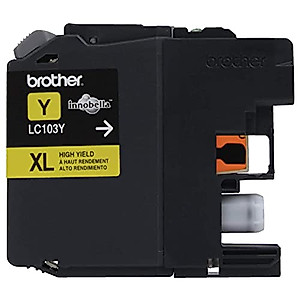 Brother Lc103 Inkjet Cartridges (Cyan/Magenta/Yellow, 3-Pack) in Retail Packaging