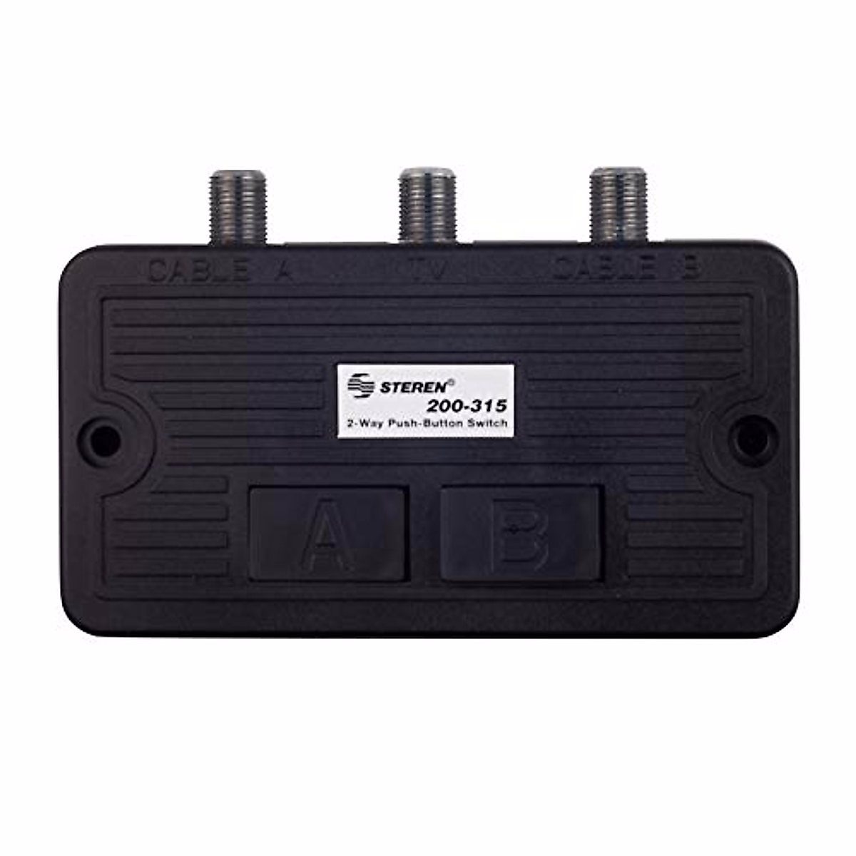 STEREN 2-Way Coax Splitter | AB Switch for TV, Antenna