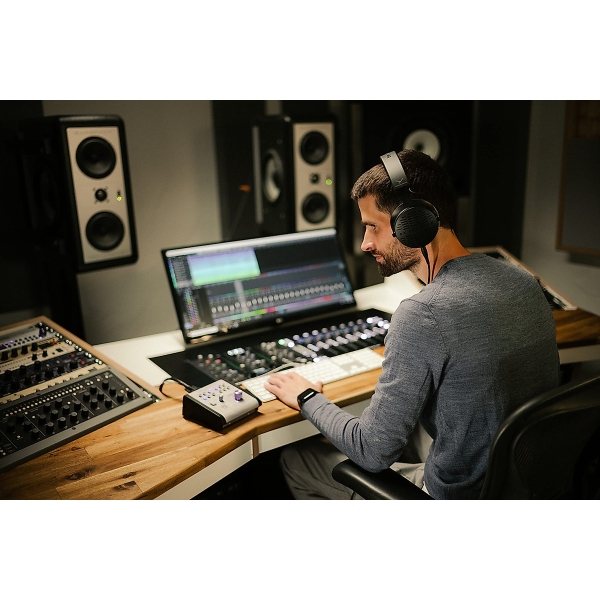 beyerdynamic DT 900 PRO X Open-Back Studio Headphones with Stellar.45 Driver for Mixing and Mastering
