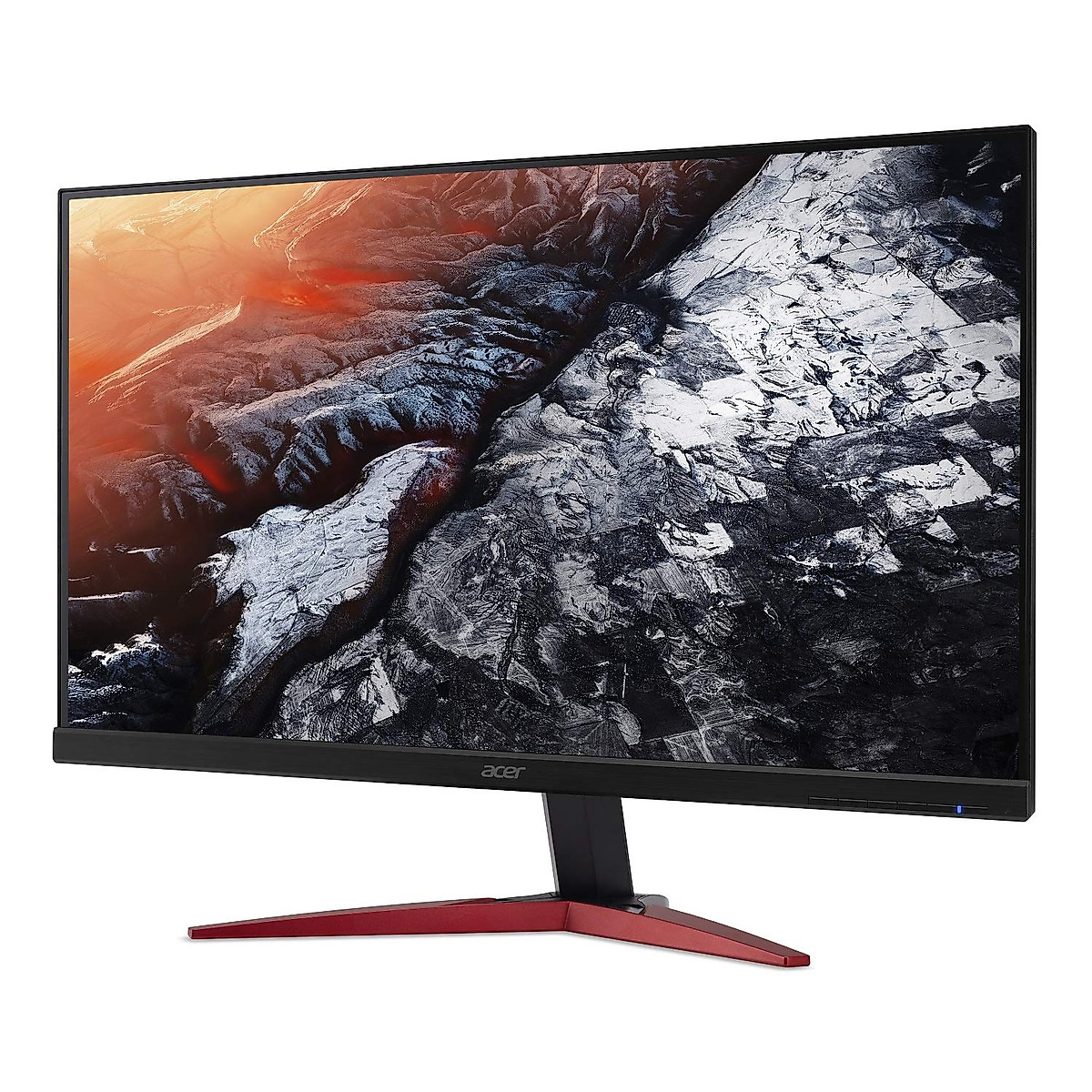 Acer KG251Q Fbmidpx 24.5" Full HD (1920 x 1080) TN 144Hz Monitor with AMD Radeon FreeSync Technology (Display Port, HDMI & DVI), Black UM.KX1AA.F03