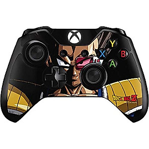 Skinit Decal Gaming Skin compatible with Xbox One Controller - Officially Licensed Dragon Ball Z Vegeta Portrait Design