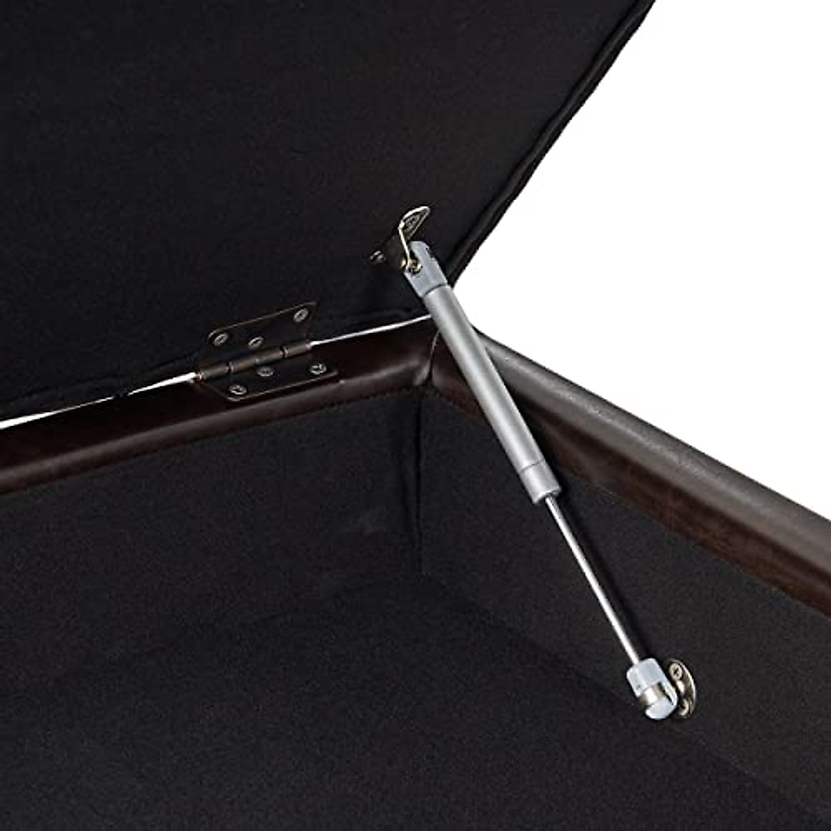 Christopher Knight Home Miriam Ottoman with Storage and Bottom Rack, Brown