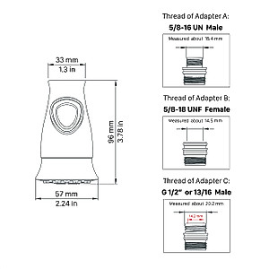 Kitchen Faucet Pull Down Spray Head, Faucet Sprayer Replacement for MOEN DELTA Kitchen Sink Pull-Down Faucet, Brushed Nickel - Upgraded Ver.