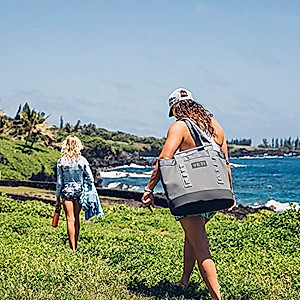 YETI Camino Carryall 35, All-Purpose Utility, Boat and Beach Tote Bag, Durable, Waterproof, Storm Gray