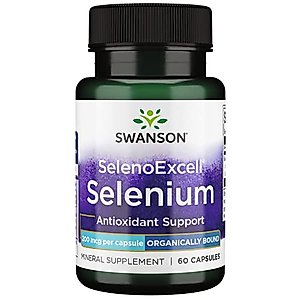 Swanson Selenoexcell Selenium 200 mcg 60 Capsules