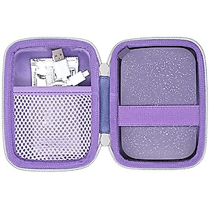 co2CREA Hard Case Replacement for HP Sprocket Portable 2x3 Instant Photo Printer (Lilac Case)