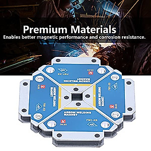 Welding Magnetic Holder Set, Durable Welder Magnet Kit Portable for Working
