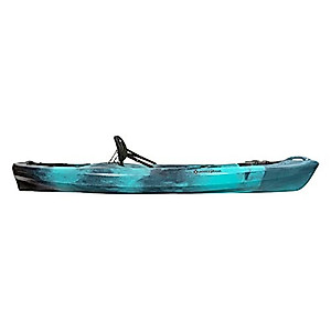 Perception Kayaks Perception Pescador 10 | Sit on Top Fishing Kayak with Front Storage Well | Large Rear Storage and Dual Rod Holders | 10' | Dapper, 10.0 (9350168178)