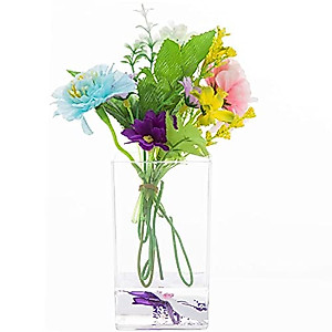 Qixian Bathroom Acrylic Accessorie Purple Square mouthwash Cup (Purple Square mouthwash Cup)