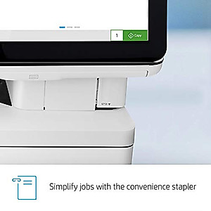 HP Color LaserJet Enterprise Flow Multifunction M578c Duplex Printer with Stapler (7ZU87A)