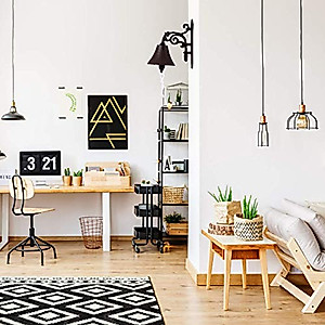 YHRR 1 Set Cast Iron Wall Hanging Bell,Christma Bells Welcome Ship Bell Hand Shaking Doorbell, Wall Mounted Dinner Bell, Metal Wall Art Decoration for Indoor Outdoor Garden Home