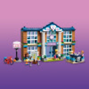 LEGO Friends Heartlake City School Building Kit with 3 Mini Figures and Classrooms