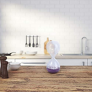 UPKOCH Hour Glass Timer- Ornament Desk Classroom Foam Sandglass Mins/Hourglass Play Home Sensory Dream Glass Mixed Covered Birthday Bedroom for Oil Clock Singing Bubble Water Wiggler