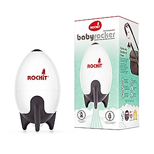 Rockit Rocker USB Rechargeable 2.0. Rock-it Baby Rocker Rocks Any Stroller, Bassinet, Pushchair or Buggy. Comes with Rotating Bracket.