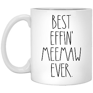 Liphontcta Meemaw - Best Effin Meemaw Garden Sculpture Outdoor Decoration