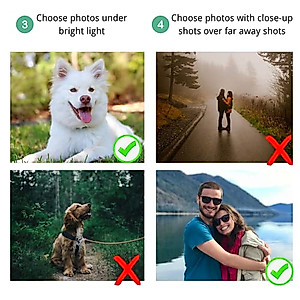 Custom Diamond Painting Kits Full Drill for Adults Personalized Photo Customized Private Picture Home Wall Decor Canvas Gifts for Family,Dog,Mom,Dad,Friends,Lover(Round,11.7x15.8inch/30x40cm)