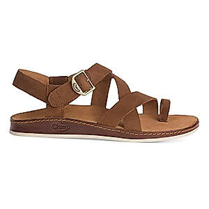 Chaco Women's Wayfarer Loop Sandal, Toffee, 6