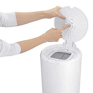 PurePail Charcoal Filters — 3 Count — Absorb and Naturally Eliminate Odors — Fragrance and Chemical Free — Non-Toxic — Fits PurePail Classic and PurePail Go — Replace Every 30 Days —3 Month Supply