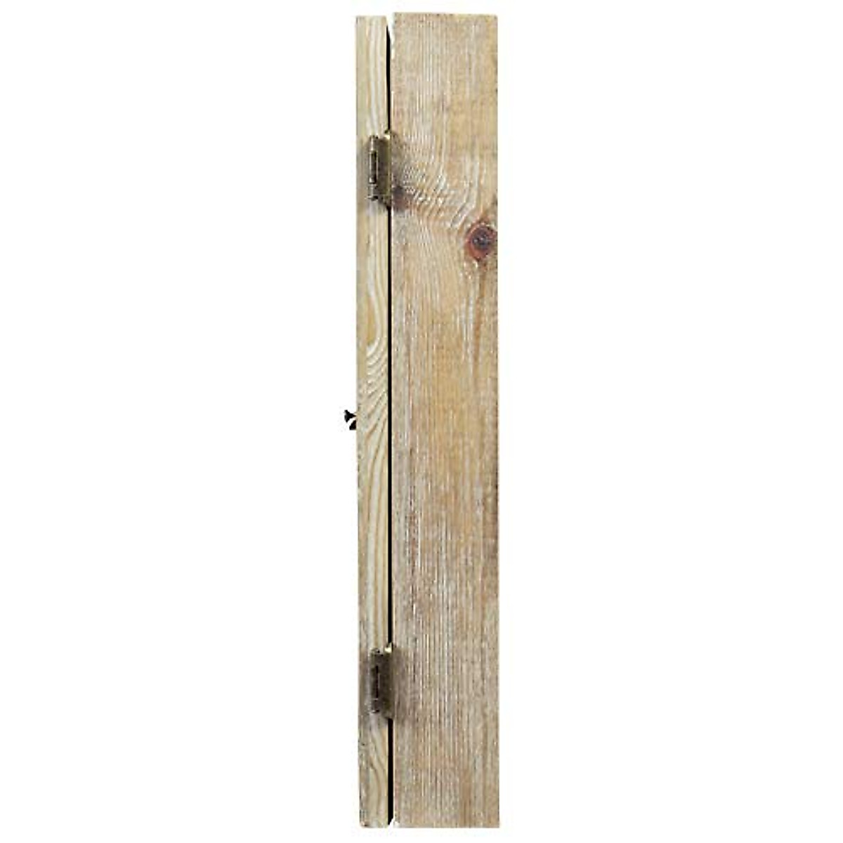American Legend Barnwood Dartboard Cabinet with Wheat Finished Barn Style Doors - Dartboard Not Included