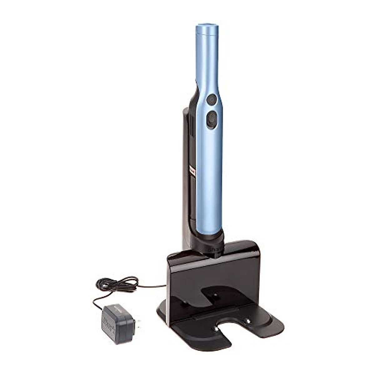 Shark ION Robot Vacuum Cleaning System S87 with Wi-Fi, Bonus Robot Dock & 8-ft. BotBoundry Strips, Ice Blue