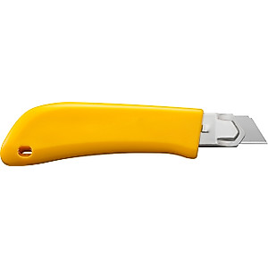 OLFA 18mm Heavy-Duty Utility Knife (BN-L) - Multi-Purpose Custom Cutting Depth Precision Knife w/Ergonomic Grip Handle & Snap-Off Blade, Replacement Blades: Any OLFA 18mm Blade