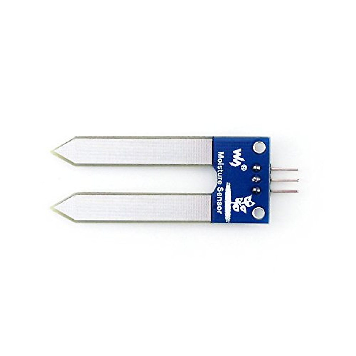 waveshare Soil Moisture Sensor Module Detector Soil Hygrometer Detection Module Detection Depth 38mm, Compatible with Raspberry Pi 5/4B/3B/Zero/Zero W/Zero 2W/Pico/Pico W/Pico WH
