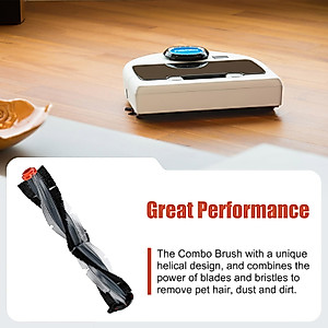 Replacement Parts Kit - 1 Main Brush 4 Side Brushes 4 High Efficiency Filters for Neato BotVac D Series -Vacuum Cleaner Brush Filter Replenishment Accessory