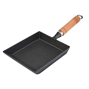 Mini iron pan frying pan Japanese style egg-filled rice pot, made of cast iron, safe and easy to