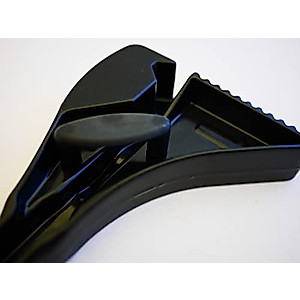 Boa BO13010 Constrictor Strap Wrench with 12" Body and 39" Strap, Black Powder Finish