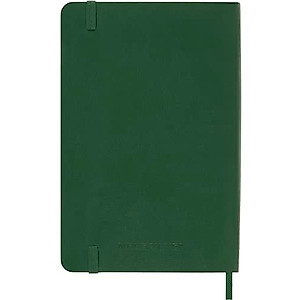 Moleskine Classic Notebook, Soft Cover, Pocket (3.5" x 5.5") Ruled/Lined, Myrtle Green, 192 Pages
