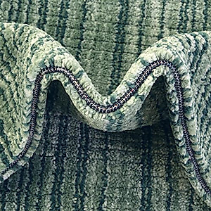 Unique Loom Gemstone Collection Area Rug - Topaz (Round 9' 8" x 9' 8", Green/Olive)