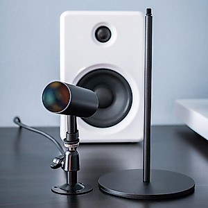 Security Wall Mount for Oculus Sensor Arlo, Arlo Pro,R Stick Up Cam Wired/Battery,SERMICLE Metal Security Camera Bracket Outdoor Indoor 360° Rotation 1/4" Screw Camera (3 Pack,Black)