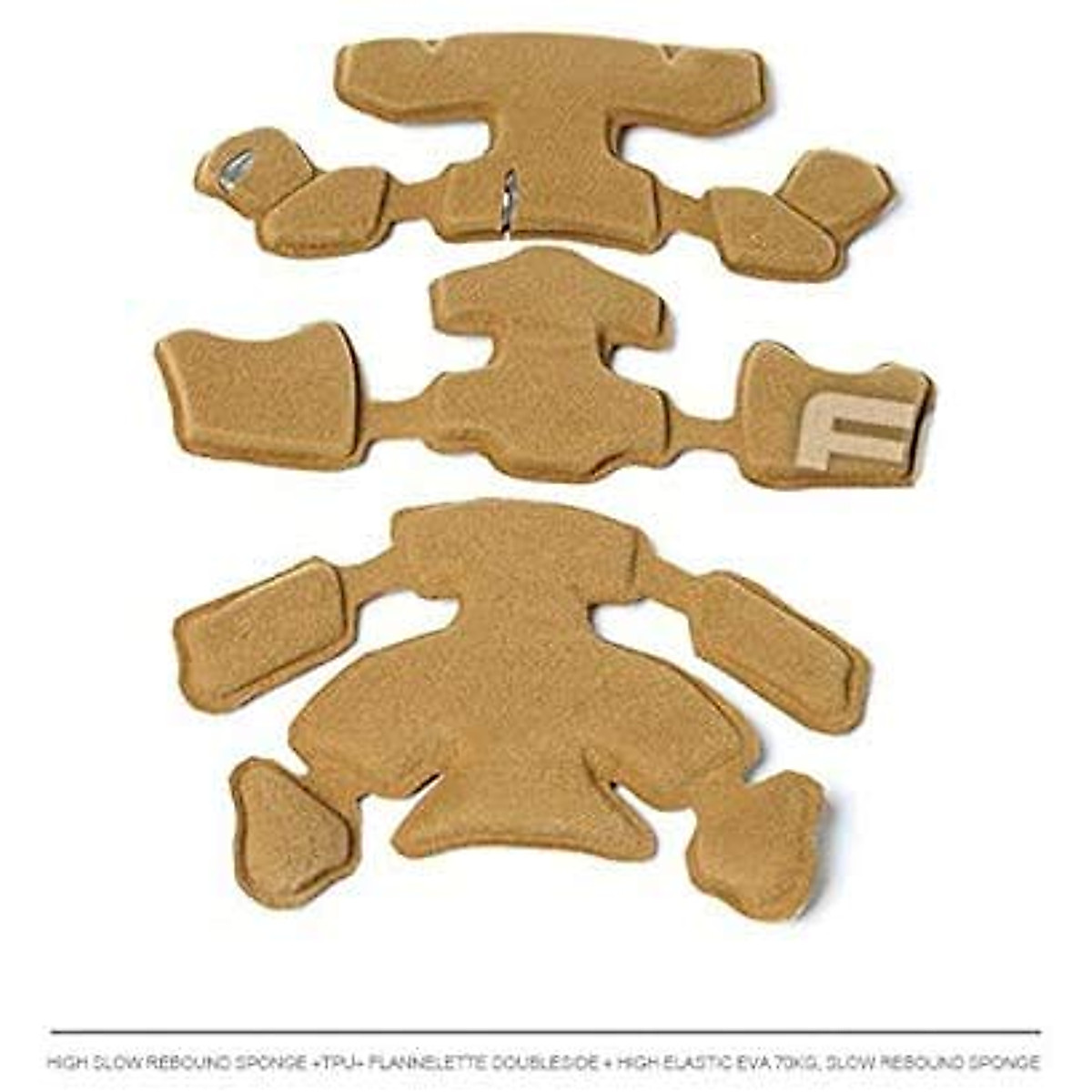 H World Shopping Tactical Outdoor Combat Comfort Protective Internal Fast Maritime Helmet Cushion Memory Foam Protective Mat