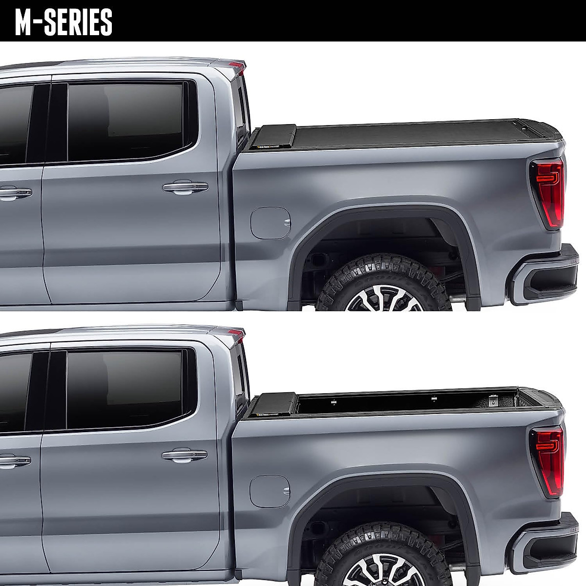 Roll N Lock M-Series Retractable Truck Bed Tonneau Cover | LG507M | Fits 2005 - 2015 Toyota Tacoma 5' Bed (60.3")